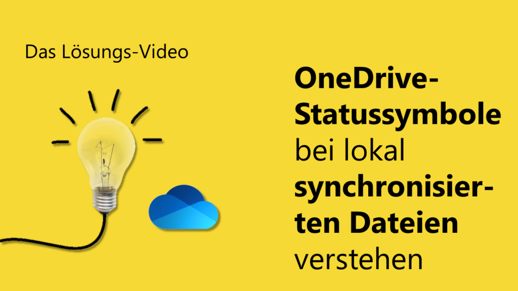 OneDrive-Statussymbole bei lokal synchronisierten Dateien verstehen ...