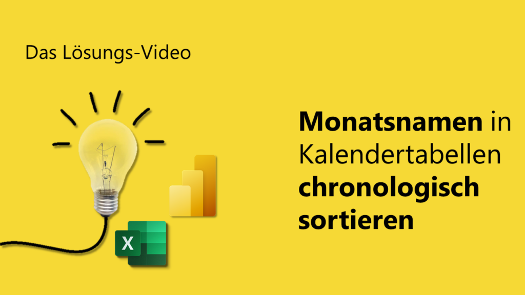 Monatsnamen in Kalendertabellen chronologisch sortieren - Team Hahner®